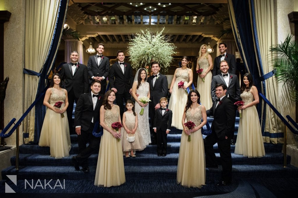 Chicago Drake Gold Coast Wedding Pictures